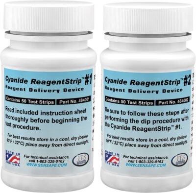 Industrial Test Systems eXact 484003 Cyanide ReagentStrip Test Kit 2 ...