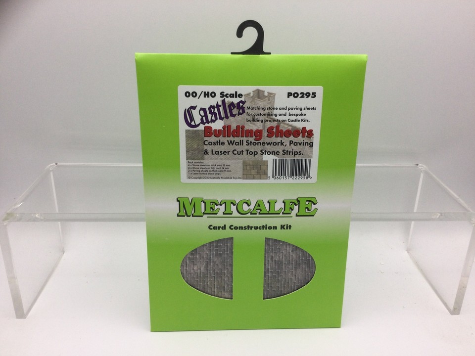 Metcalfe PO295 OO/HO Gauge Castle Stonework Sheets | eBay
