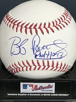 BOB PATTERSON PITTSBURGH PIRATES SIGNED OML BASEBALL | eBay