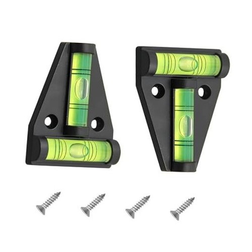 2 PCS Magnetic RV Levelers, T Shape Level Bubble Levels with Screws 2 ...