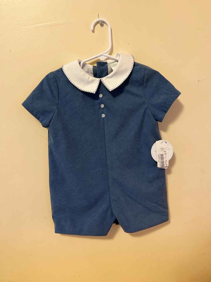 NWT Edgehill Collection Baby Boy Or Girl 18m Short Sleeve Romper ...