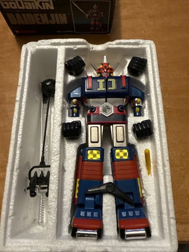 VTG 1984 BANDAI CHOGOKIN GODAIKIN DAIDENJIN DIE CAST Robot Figure No ...