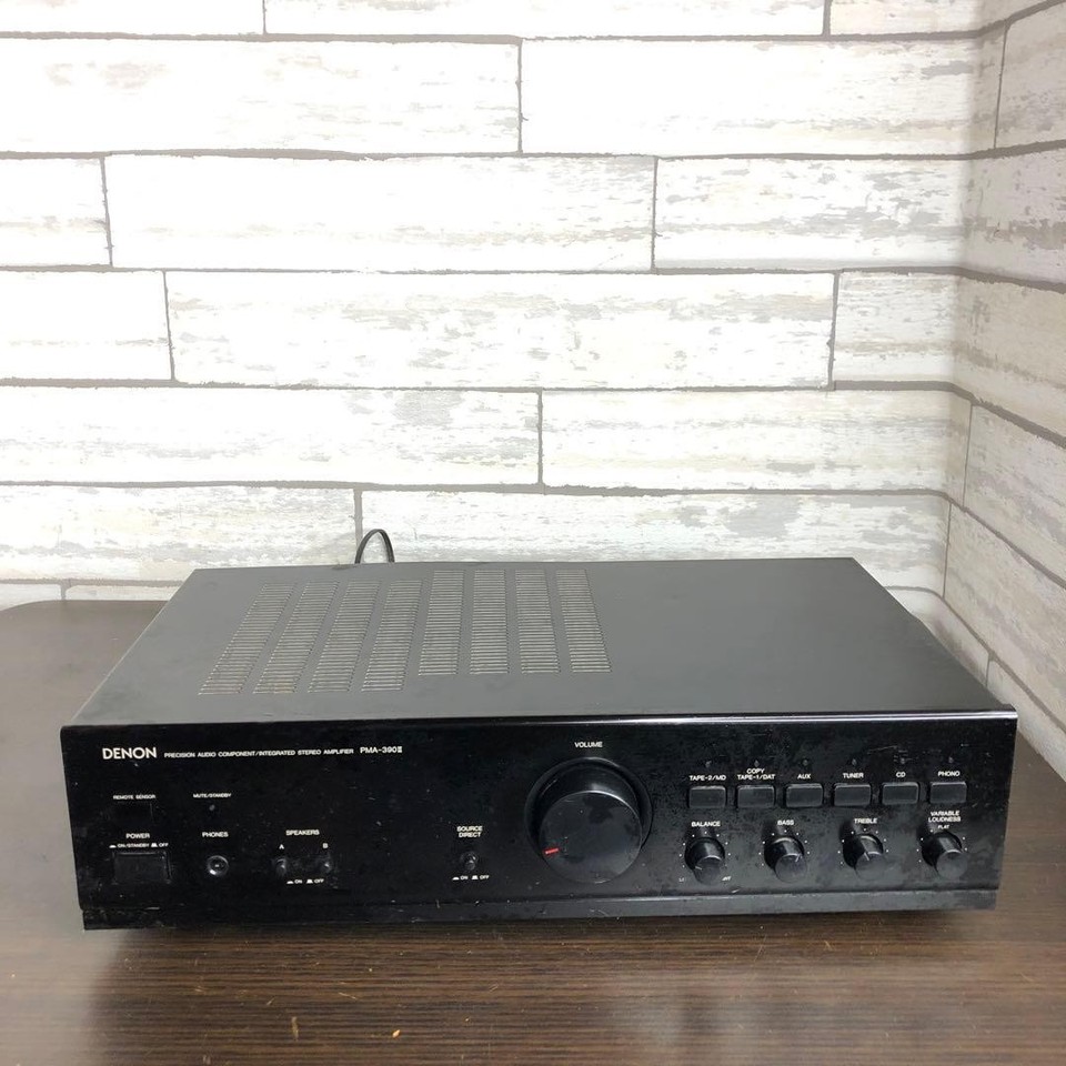 Denon Pma-390ii Integrated Amplifier Hi-fi Stereo Amp Audio Receiver ...
