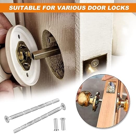 M3 Door Handle Fixing Screws & Sleeves 30 Sets Door Handle Bolt Through ...