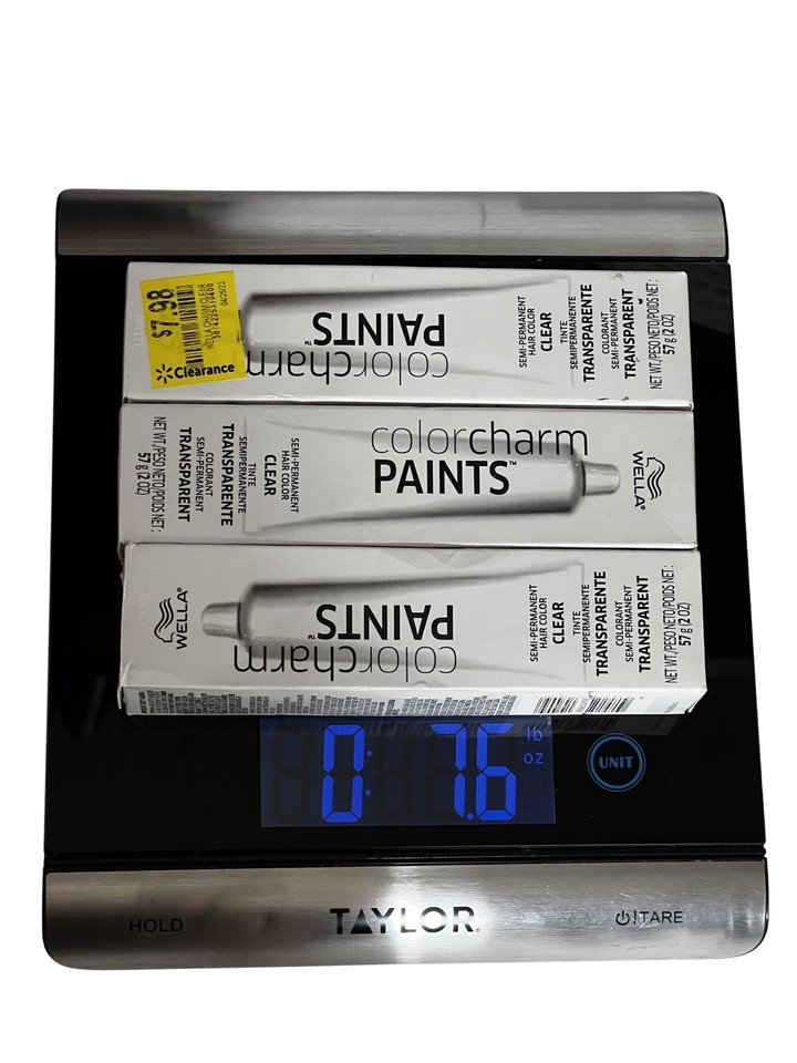 (6) Wella Color Charm Paint Tube Clear 2fl oz - Free Shipping! | eBay