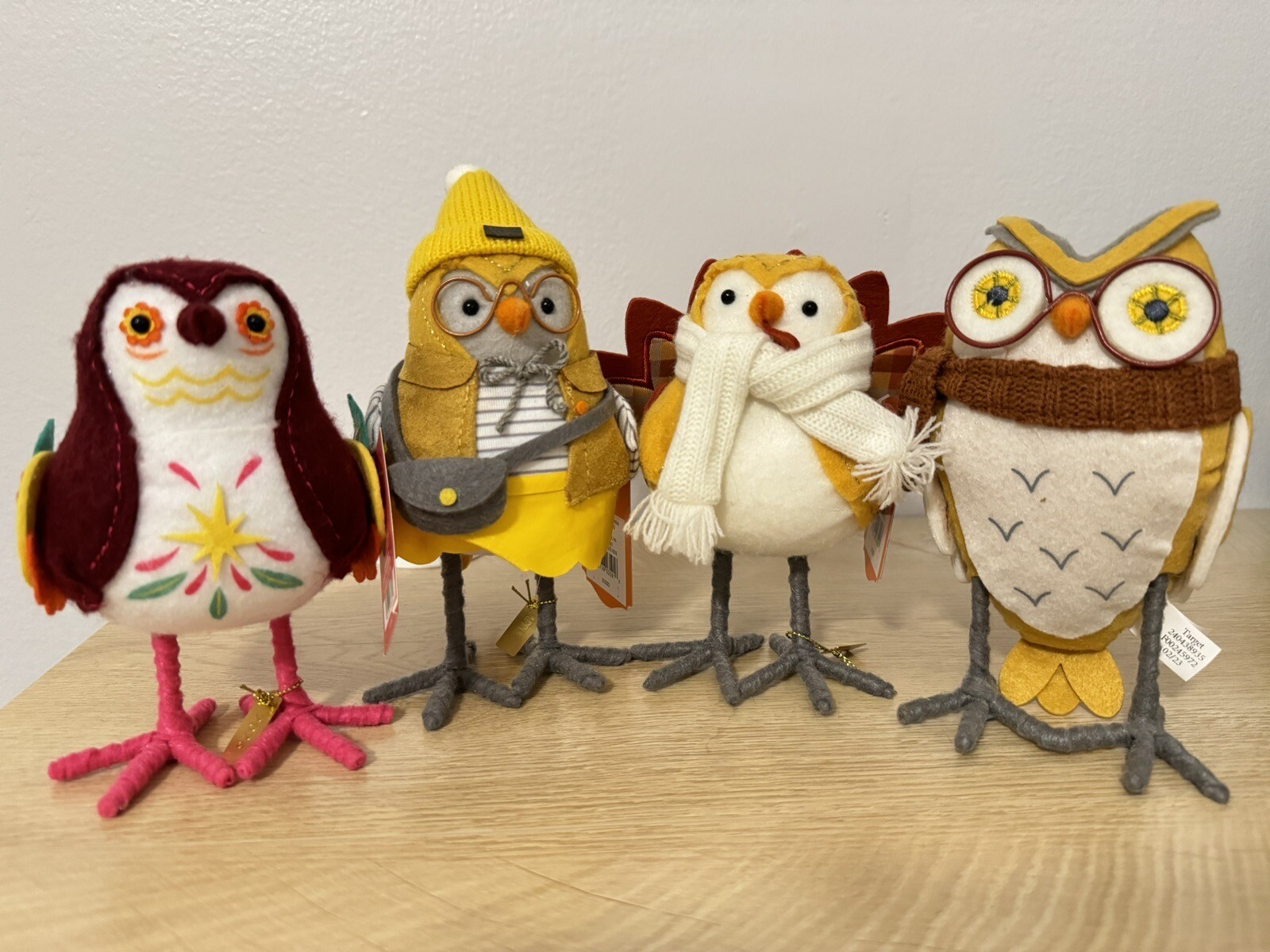 2023 Fall Target Featherly Friends Birds Set of 4 | eBay