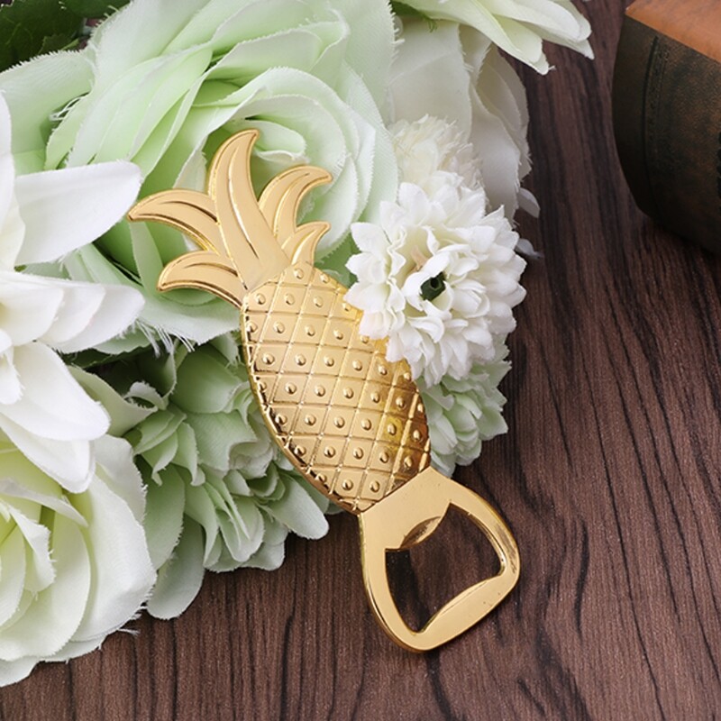 Golden Pineapple Beer Wine Bottle Opener Tool Wedding Party Gift | eBay