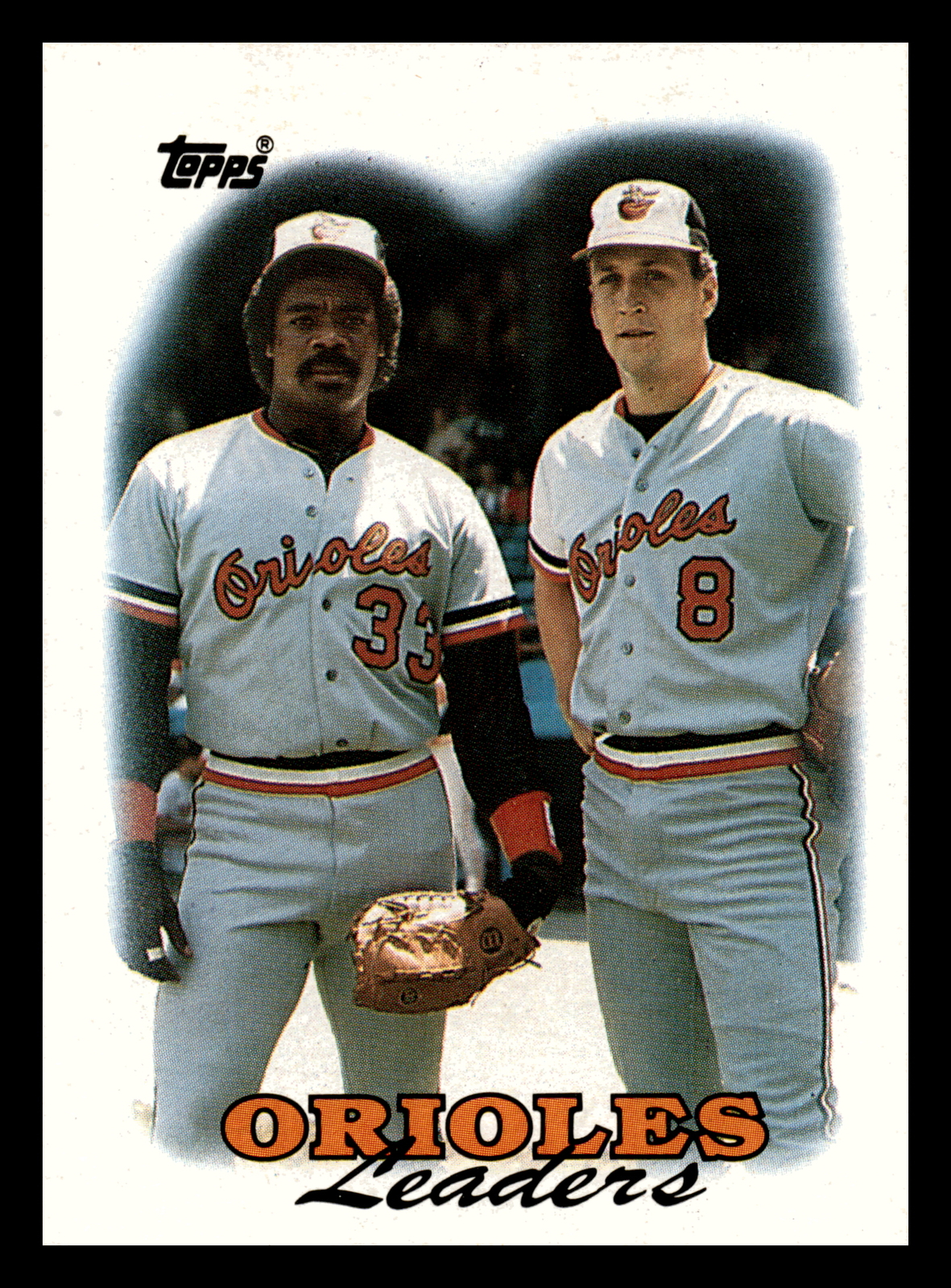 1988 Topps Orioles Leaders Cal Ripken Eddie Murray HOF #51 Mint | eBay