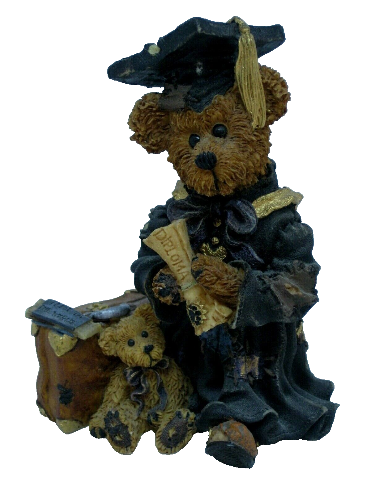 Boyds Bearstone Edmund - The Graduate - Carpe Diem #227701-07RS Retired | eBay