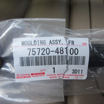 Genuine Honda 75720-48100 Front Door Belt Molding Assembly Left Hand | eBay