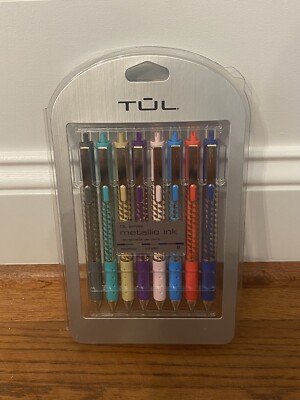 TUL Limited Edition Metallic Gel Pens Med Point 0.8 mm Assorted Gold ...