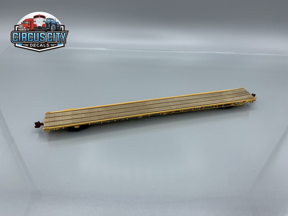 TTX Military 89' Flat Car Decking with Tie Down Channel BLMA ATLAS 1: ...