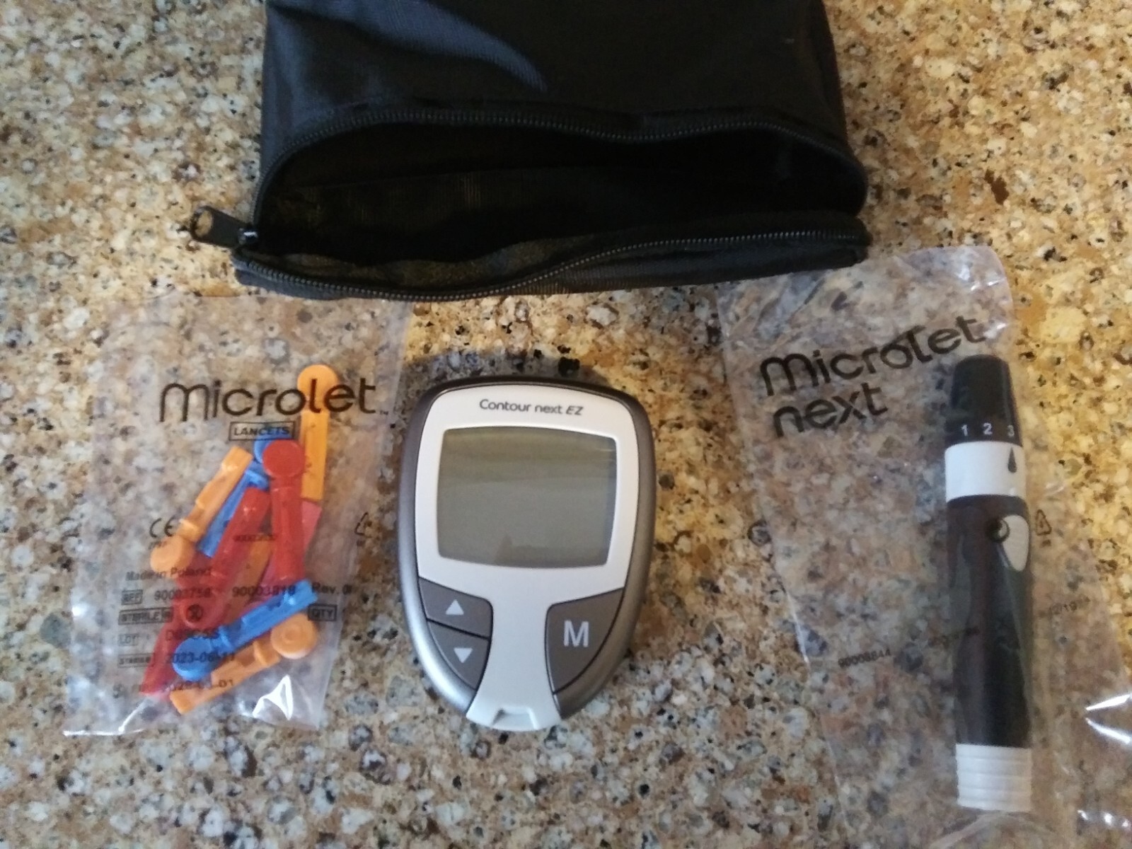Contour Next EZ Blood Glucose Monitoring System 1 Kit Exp 07-01-2028 | eBay