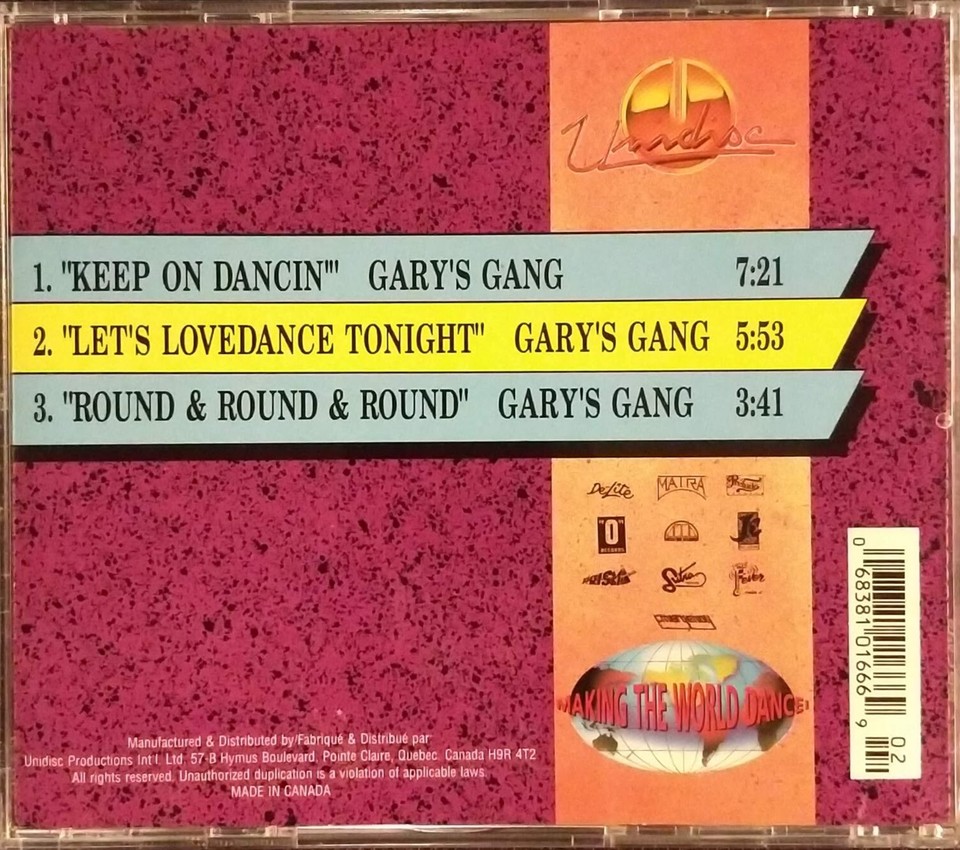 12 INCH CLASSICS ON CD - Choose From over 70 Titles - Original 1990's ...