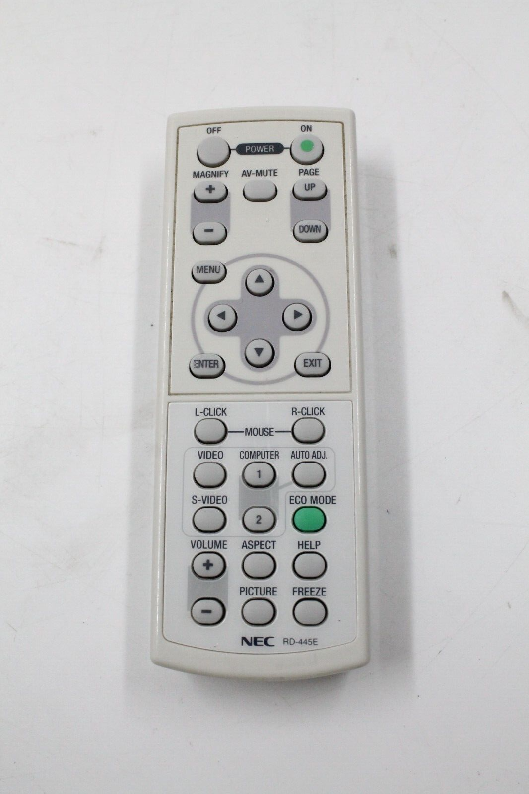 NEC Projector Remote Control Replacement RD-445E | eBay