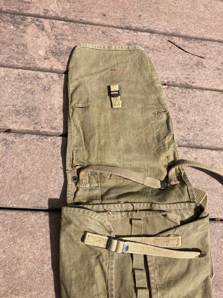 WW2 US Army Military Field Gear Equipment M1928 Pack Backpack Nice 1941 ...