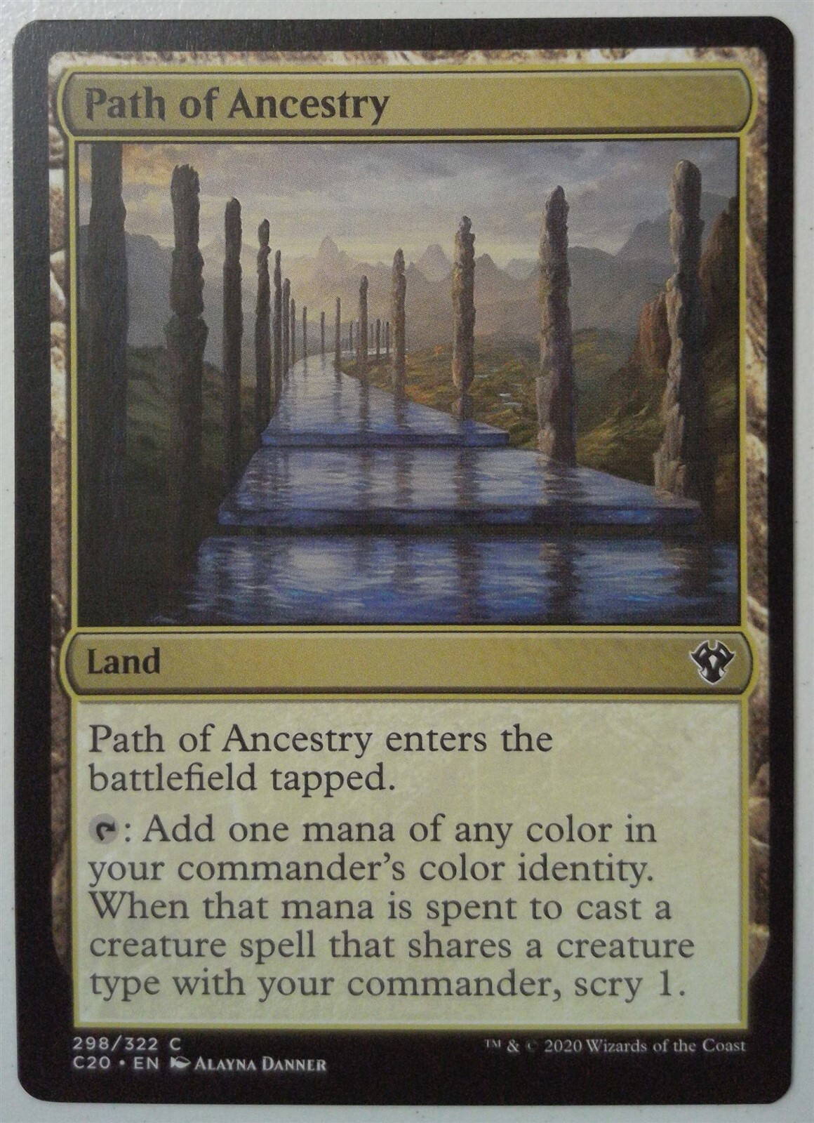 Path of Ancestry *Common* Magic MtG x1 Commander 2020 | eBay