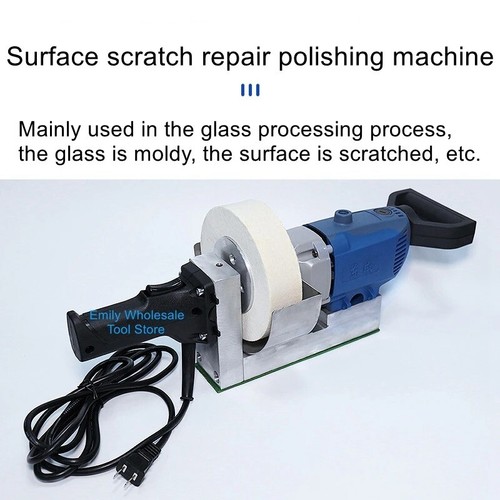 800W/220V Glass Polishing Machine Toughened Glass Surface Scratch ...