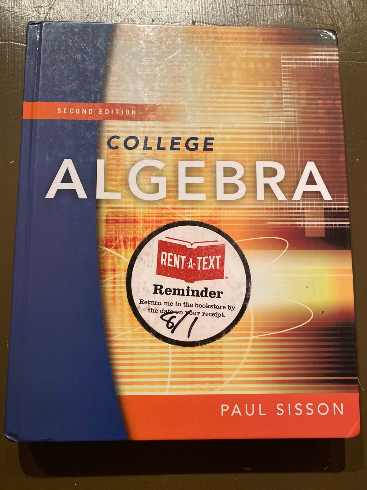 College Algebra 2nd edition Hardcover (Book, Other) 9781932628272 | eBay