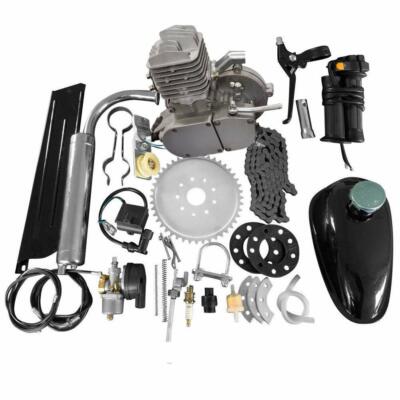 Updated 2 Stroke 80cc Motor Engine Kits For Motorized Bicycle Full Set ...