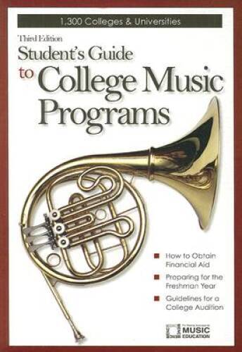 Students Guide to College Music Programs - Paperback - ACCEPTABLE ...