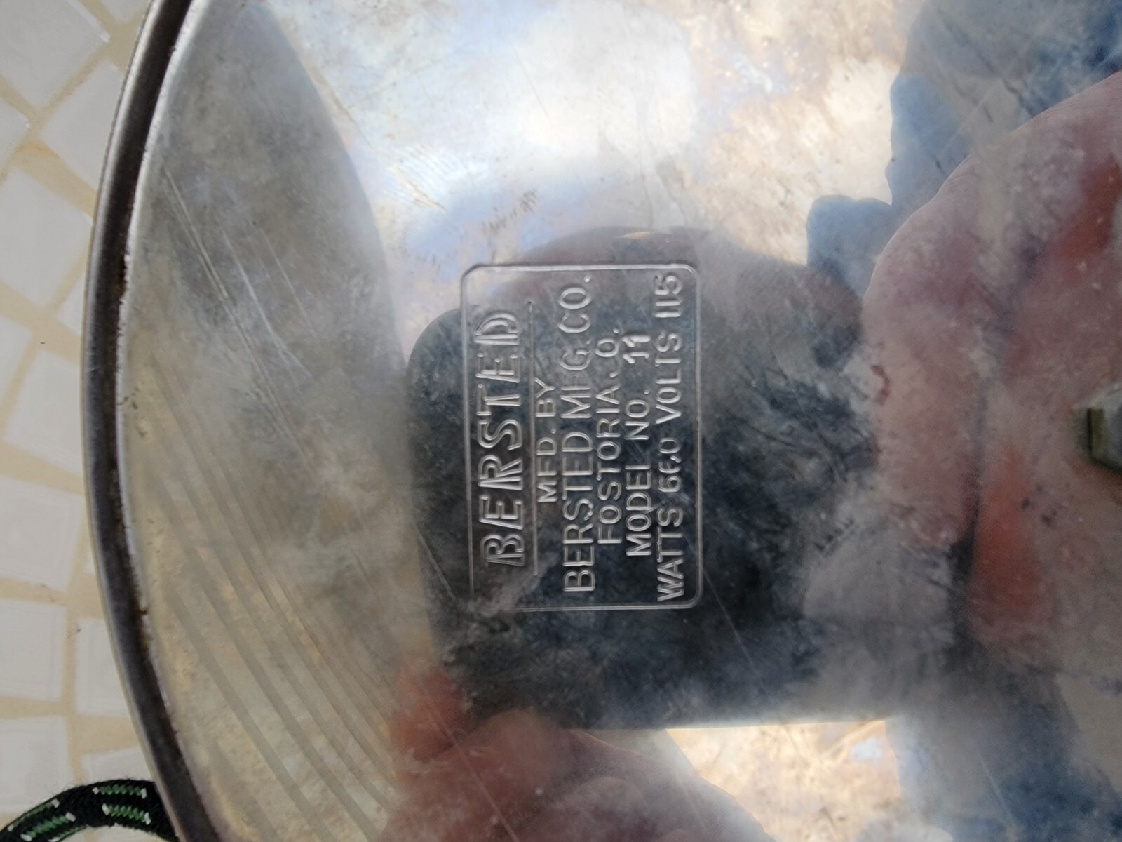 Vintage Fostoria Mcgraw-edison Model 391007 Electric Table Stove ...