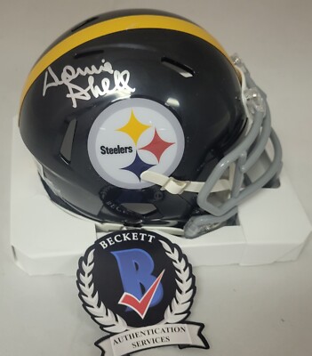 Donnie Shell Signed Pittsburgh Steelers Mini Helmet Beckett Autograph ...