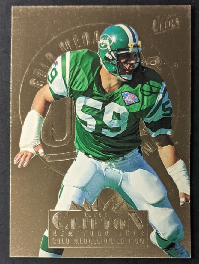 Kyle Clifton 1995 Fleer Ultra GOLD MEDALLION #235 Football NFL Card ...