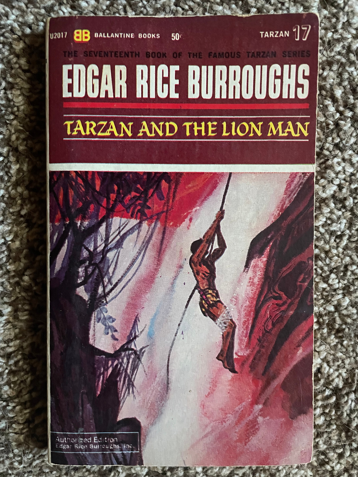 Tarzan Book Cover 17