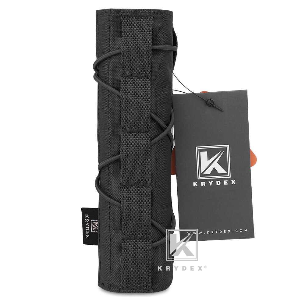 KRYDEX 7inch 18cm Suppressor Cover Tactical Protect Sleeve Wrap Airsoft ...