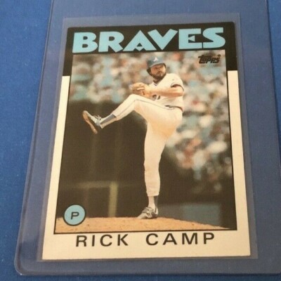 Rick Camp 1986 Topps Baseball Card #319 | eBay
