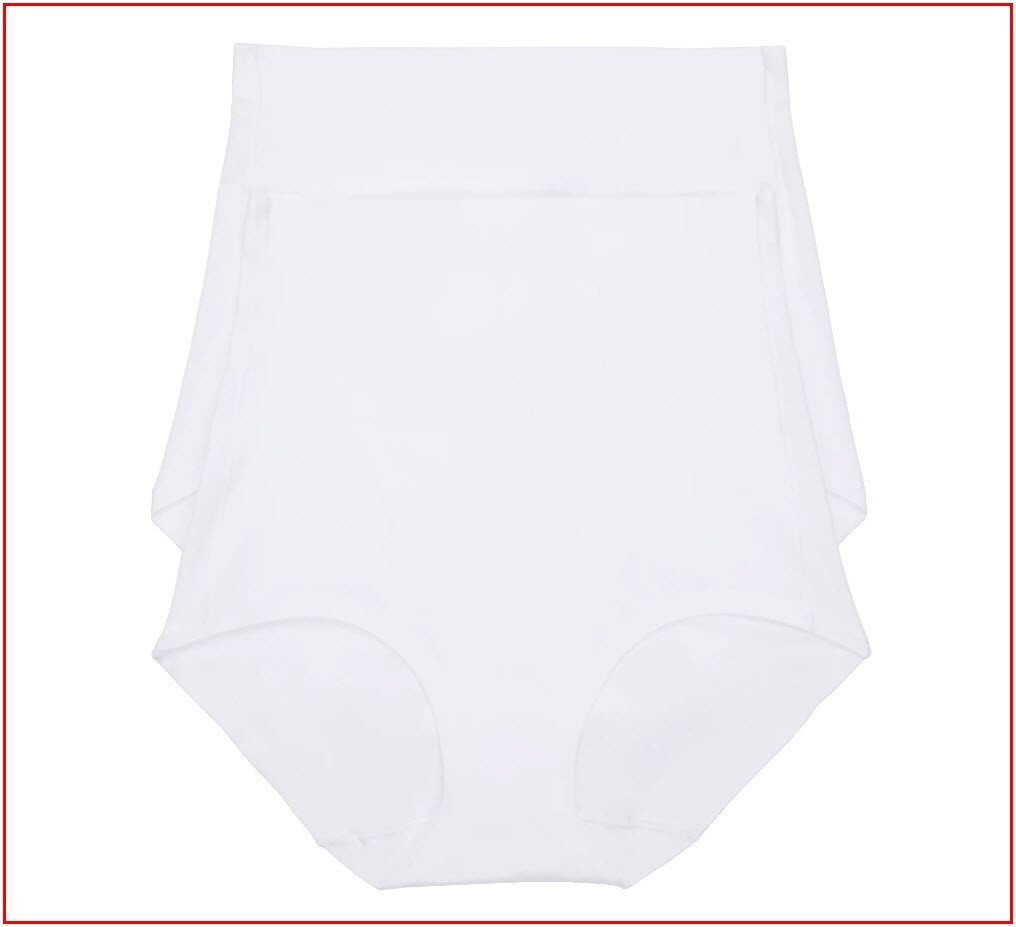 Bali 2 Pair Womens Light Control Brief Easylite Cool Comfort SMALL ...