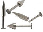 LONG CONE LABRET SPIKE CHIN LIP EAR LABRET MONROE STUD STUDS BAR TAPER ...
