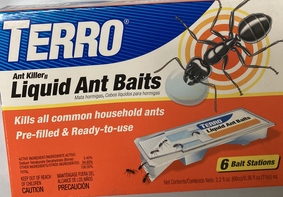 TERRO Outdoor/Indoor 6 Pre-Filled Ready-To-Use Interior/Perimeter ...