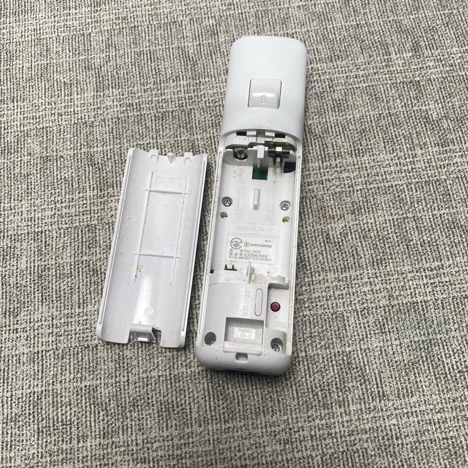 Nintendo OEM Motion Plus Wii Mote Remote White Controller Official RVL ...