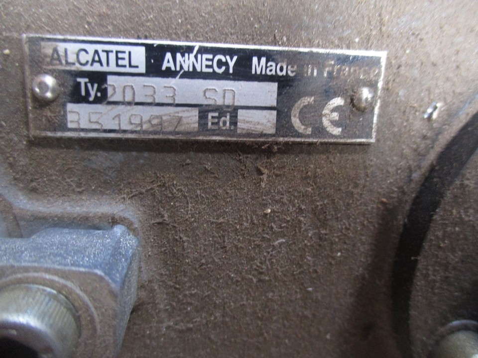 Alcatel Annecy Model: 2033 SD Pascal Rotary Vane Pump