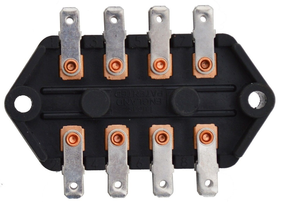 Brand New Genuine Lucas Fuse Box for Triumph TR6 1969-1976 1968 TR250 ...