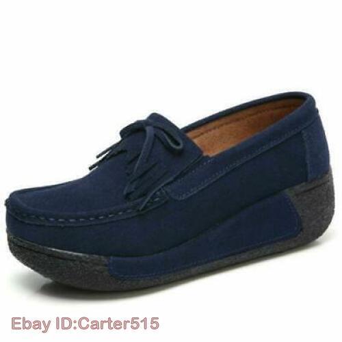 Mocasines de Mujer Zapatos de Caminar Formal Calzado Para Mujeres ...
