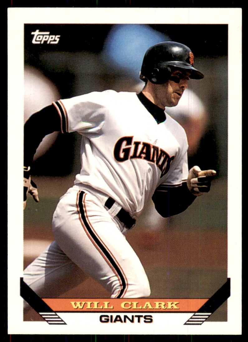 1993 Topps Will Clark Baseball Cards #10 | eBay