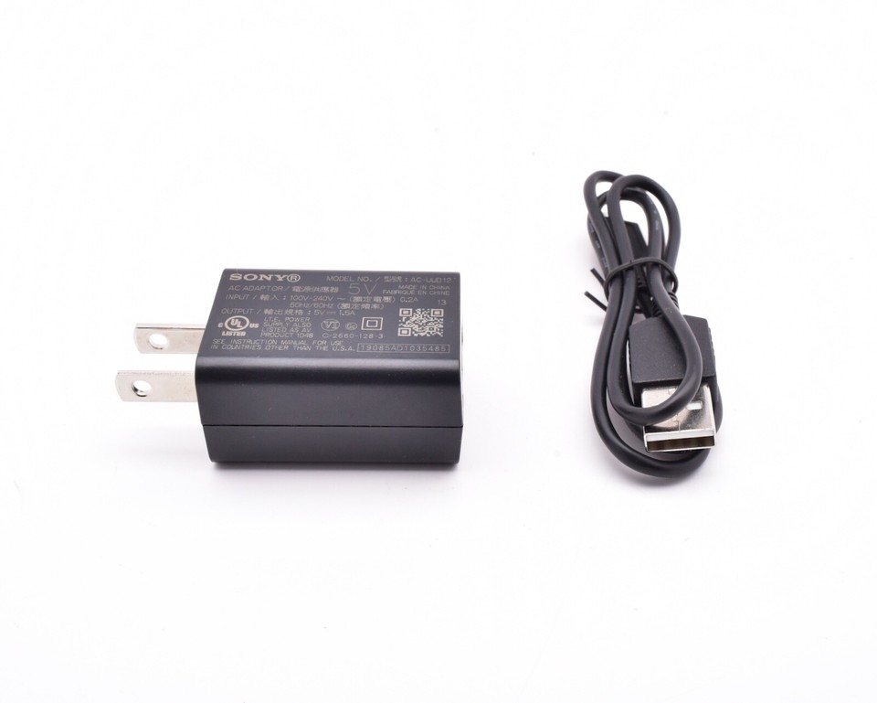Sony AC-UUD12 AC Adapter Charger for A7 & A7II Multi/Micro USB Cable ...