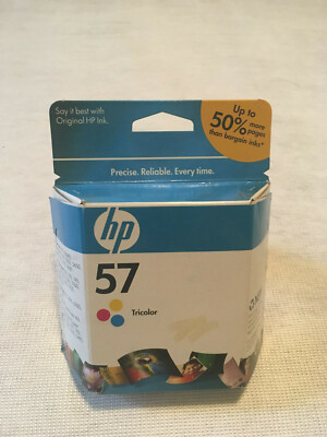 HP 57 tricolor ink, brand new ( unopened ) expired cheap cartridge | eBay