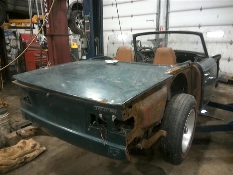 Trunk/Hatch/Tailgate TR6 Fits 69-76 TRIUMPH 110066 | eBay