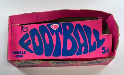 1967 Topps Pro Football Wax Empty Box LB21 | eBay