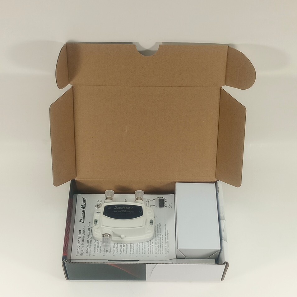 Channel Master 1-Port HDTV Signal Distribution Amplifier SEE ...