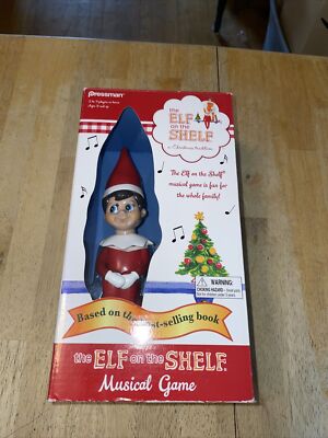 NEW ELF on the Shelf Musical Hide and Seek Christmas Game by Pressman ...