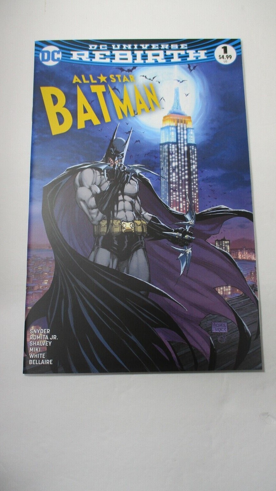 ALL STAR BATMAN #1 (MICHAEL TURNER VARIANT) DC COMICS 2017 | eBay