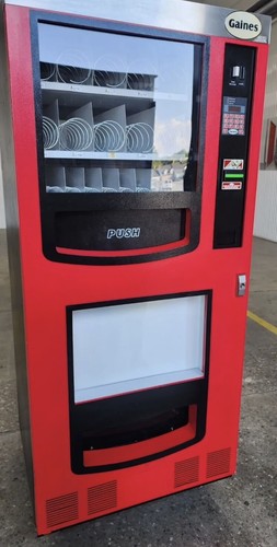 Gaines Vm-750a Combo Vending Machine Soda And Snack Candy Pop | eBay