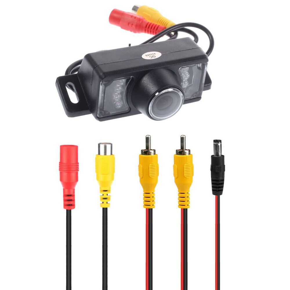 RCA AV Car Rear View Reverse Backup Camera Waterproof IR Night Vision ...