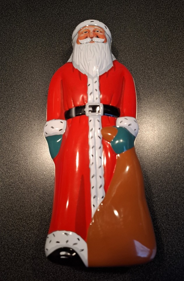 Weihnachtsmann Blechdose 29 Cm | eBay.de