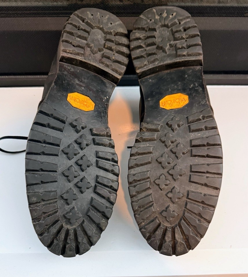 Red Wing Heritage Roughneck Moc Toe 2942 Brown Leather Boots Sz 12 D | eBay